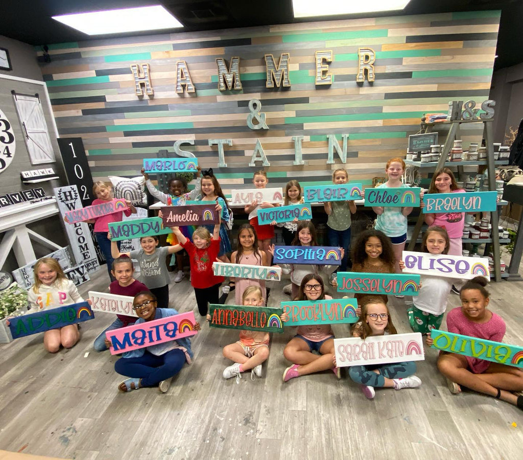 3D Teen Plank Party (8x20) – Hammer & Stain - Covington