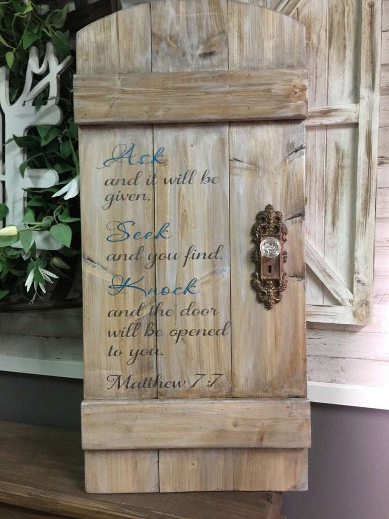 Prayer Doors – Hammer & Stain - Covington
